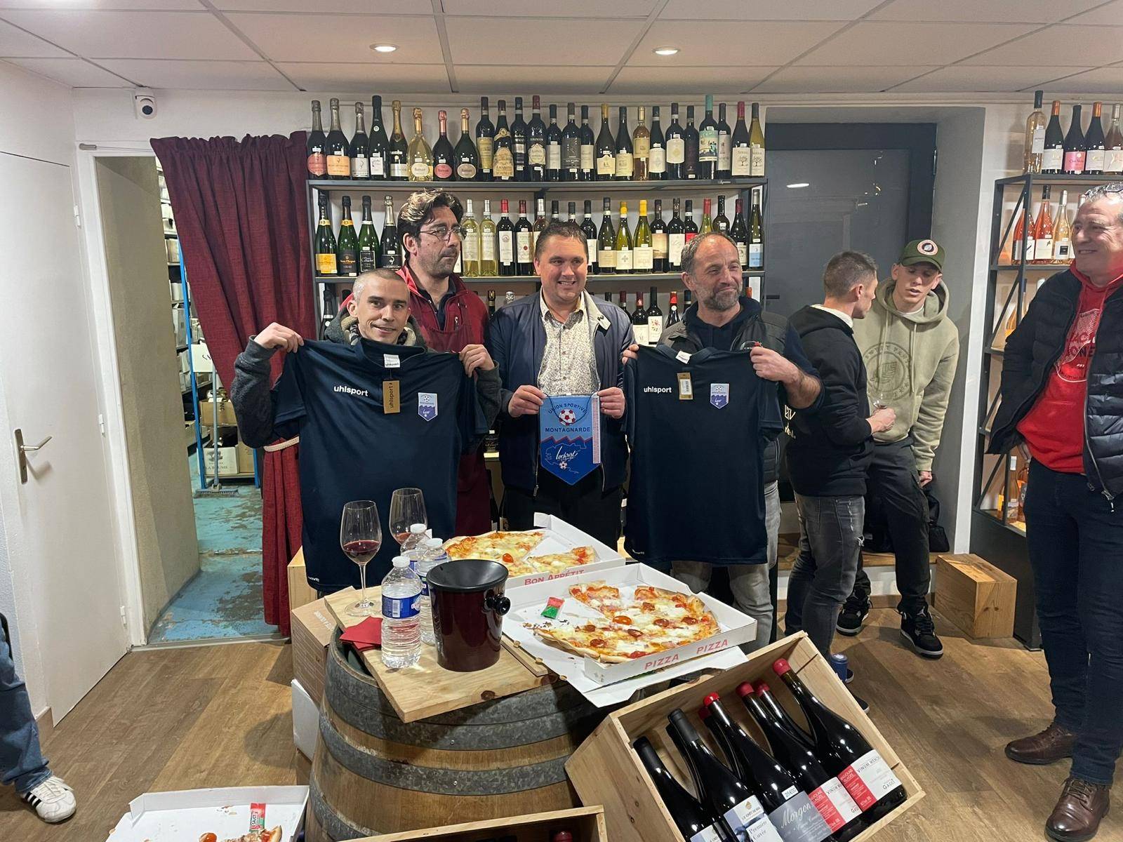 Le groupe N3 en visite à la cave Le Pressoir | US Montagnarde