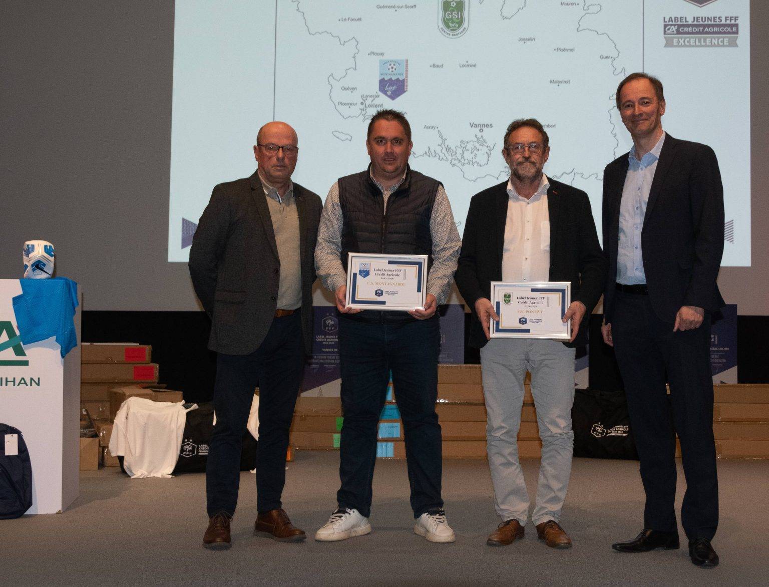 Le club mis à l'honneur lors de la remise officielle des labels FFF ...